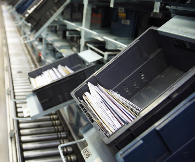 Mail sortation lines at Royal Mail UK - Itoh Denki